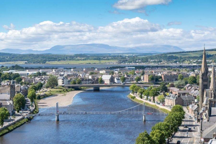 Here There Be Monsters - Inverness District Tartan | ScotlandShop