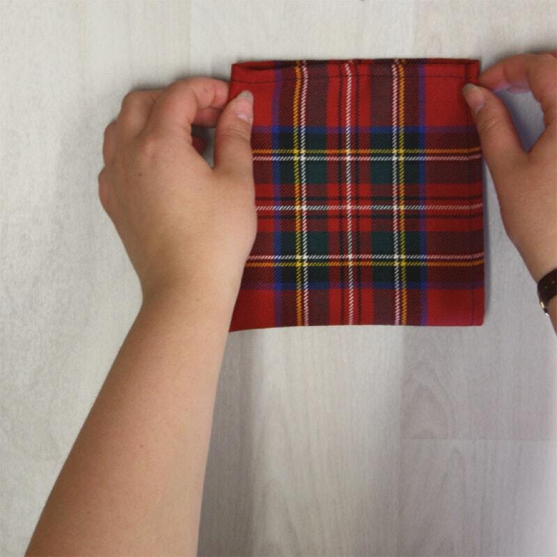 How to fold your tartan pocket square - The… | ScotlandShop