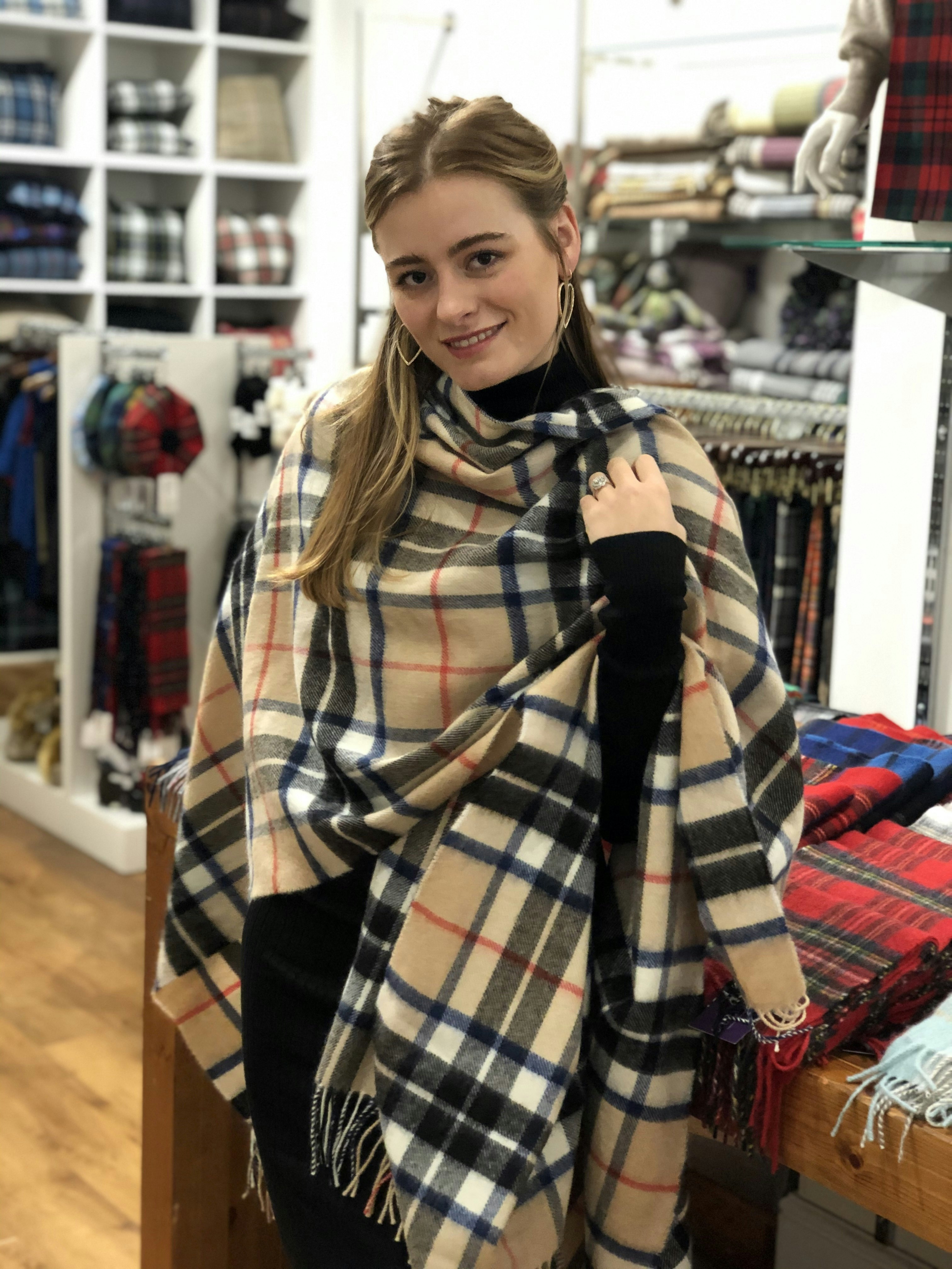 Scottish Scarf Style Edit: Tartan Serape | ScotlandShop