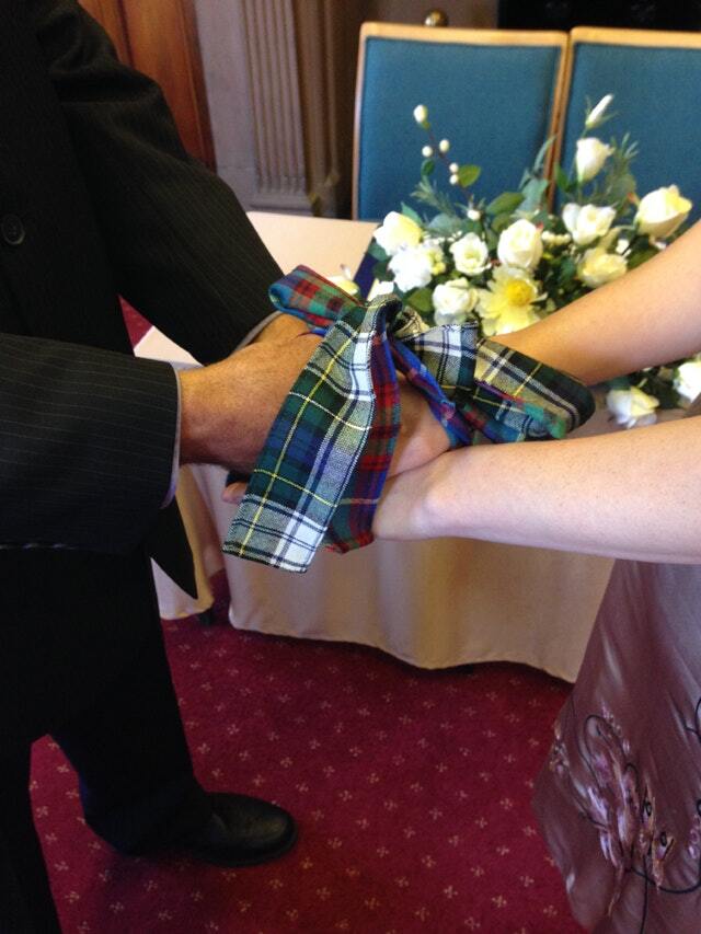 Bind your hand to your beloved - Handfasting Ribbons | ScotlandShop
