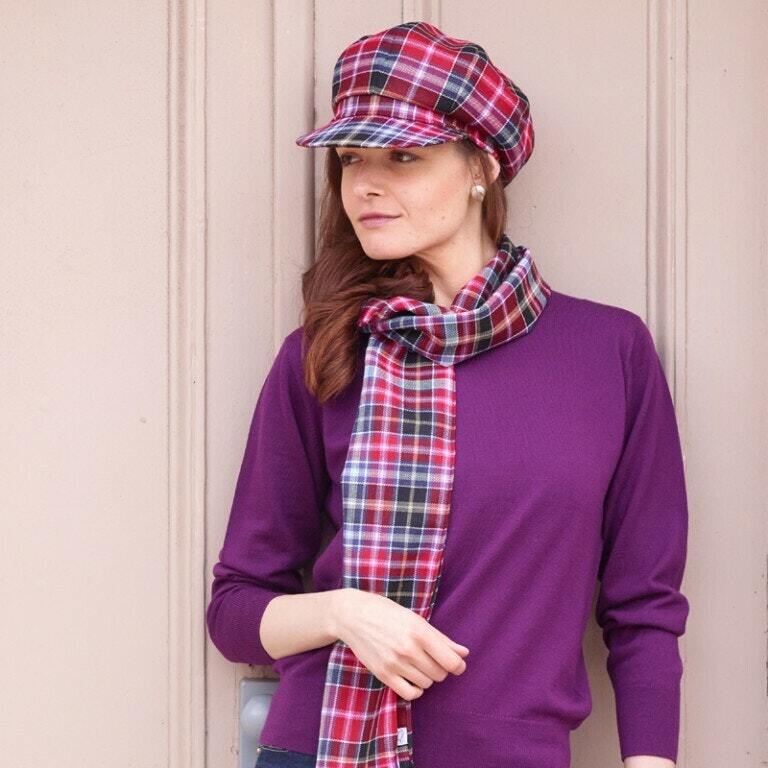 Women's Tartan Hats & Caps | Made in Scotland | ScotlandShop