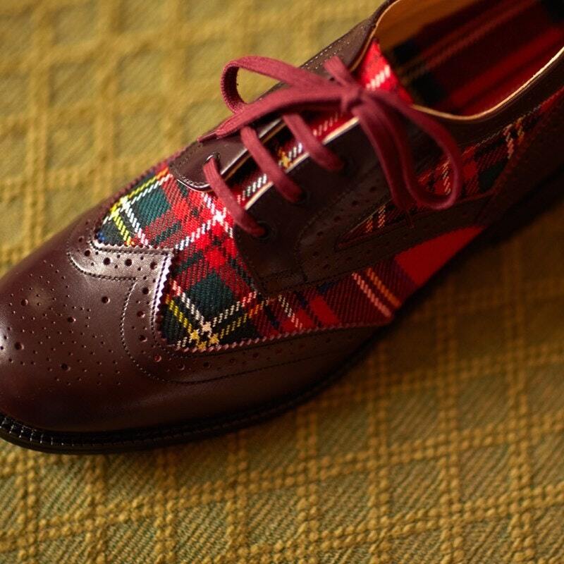 Men's Tartan Brogues | Made in Scotland | ScotlandShop | ScotlandShop
