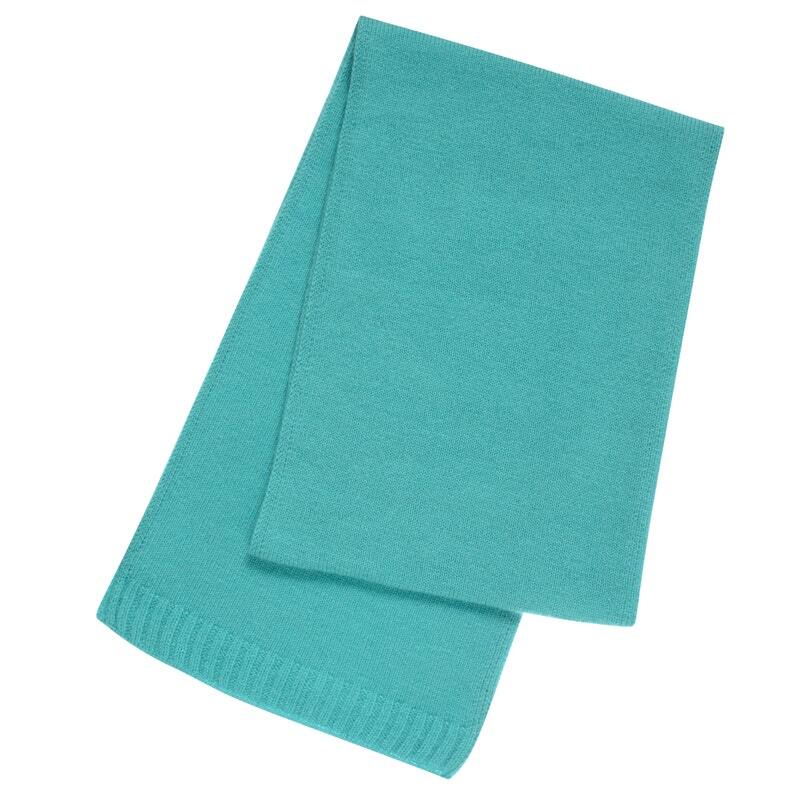 Plain Knit Cashmere Scarf Made in Scotland | ScotlandShop