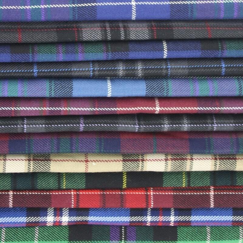 Pride of Scotland Wool Plaid Fabric | ScotlandShop