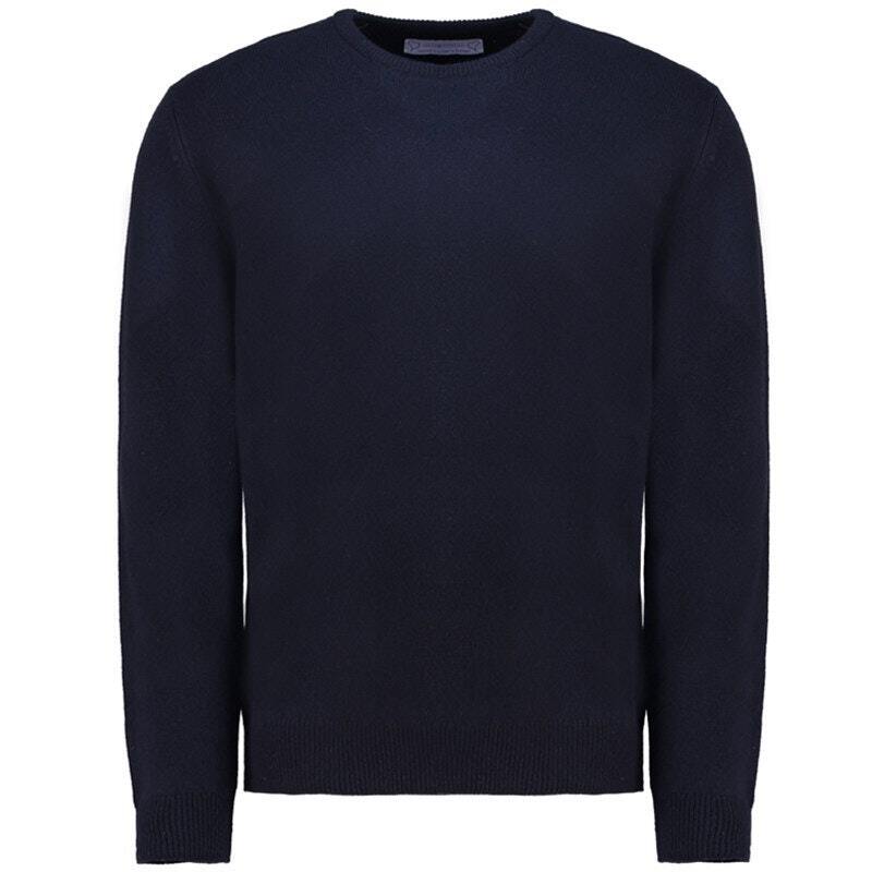 Men's Lambswool Round Neck Sweater | Scotlandshop | ScotlandShop