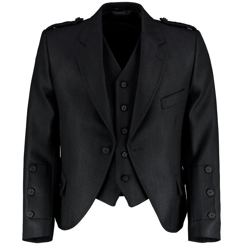 Tweed Argyll Kilt Jacket and Waistcoat | Scottish… | ScotlandShop