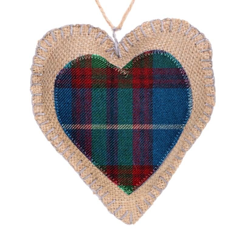 Scottish Tartan Heart | ScotlandShop