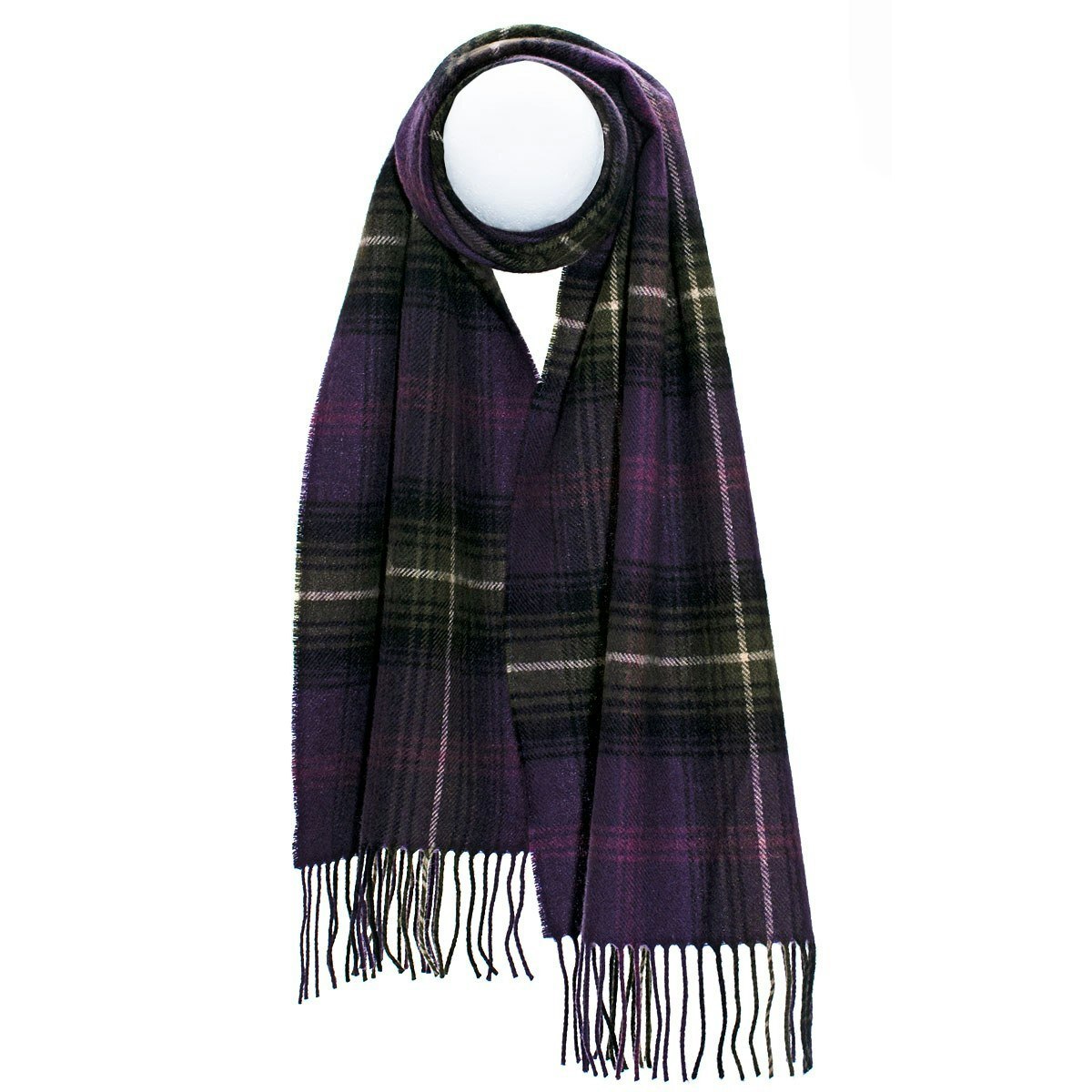 Brushed Wool Tartan Scarf | ScotlandShop