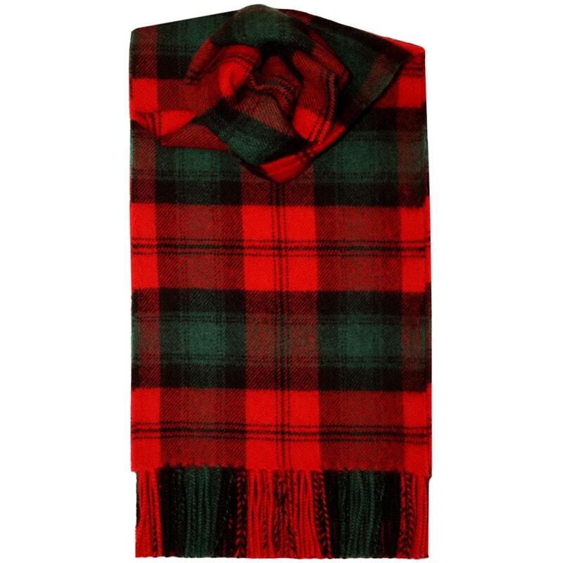 Brushed Wool Tartan Scarf | ScotlandShop