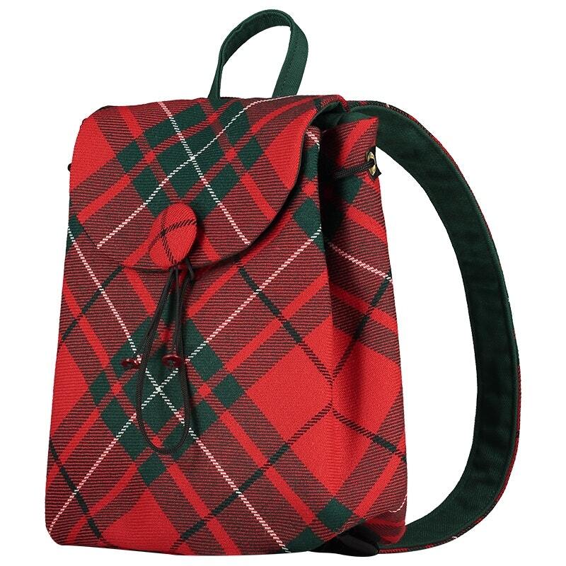 Plaid Backpack made in Scotland | ScotlandShop