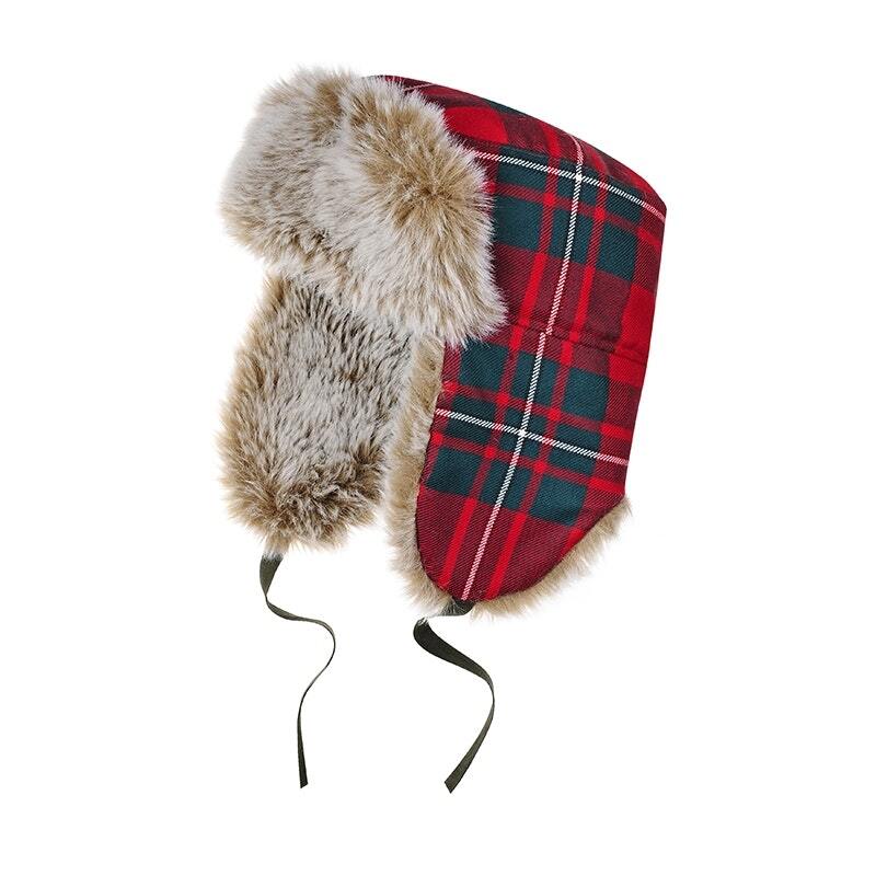 タータントラッパーハット | 500 タータン | ScotlandShop