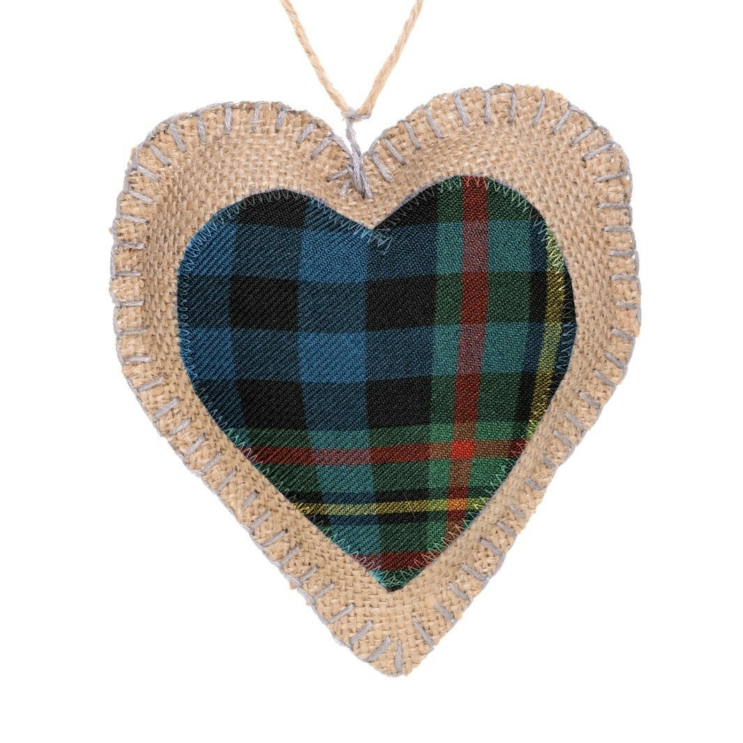 Scottish Tartan Heart | ScotlandShop
