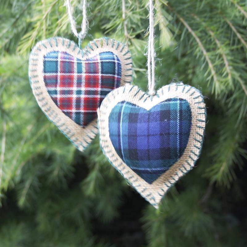 Scottish Tartan Heart | ScotlandShop